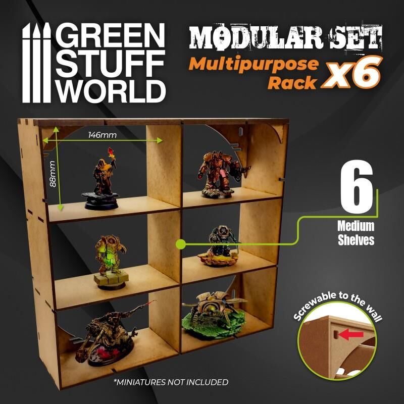 MDF Multipurpose Rack x6 kaufen - Green Stuff World