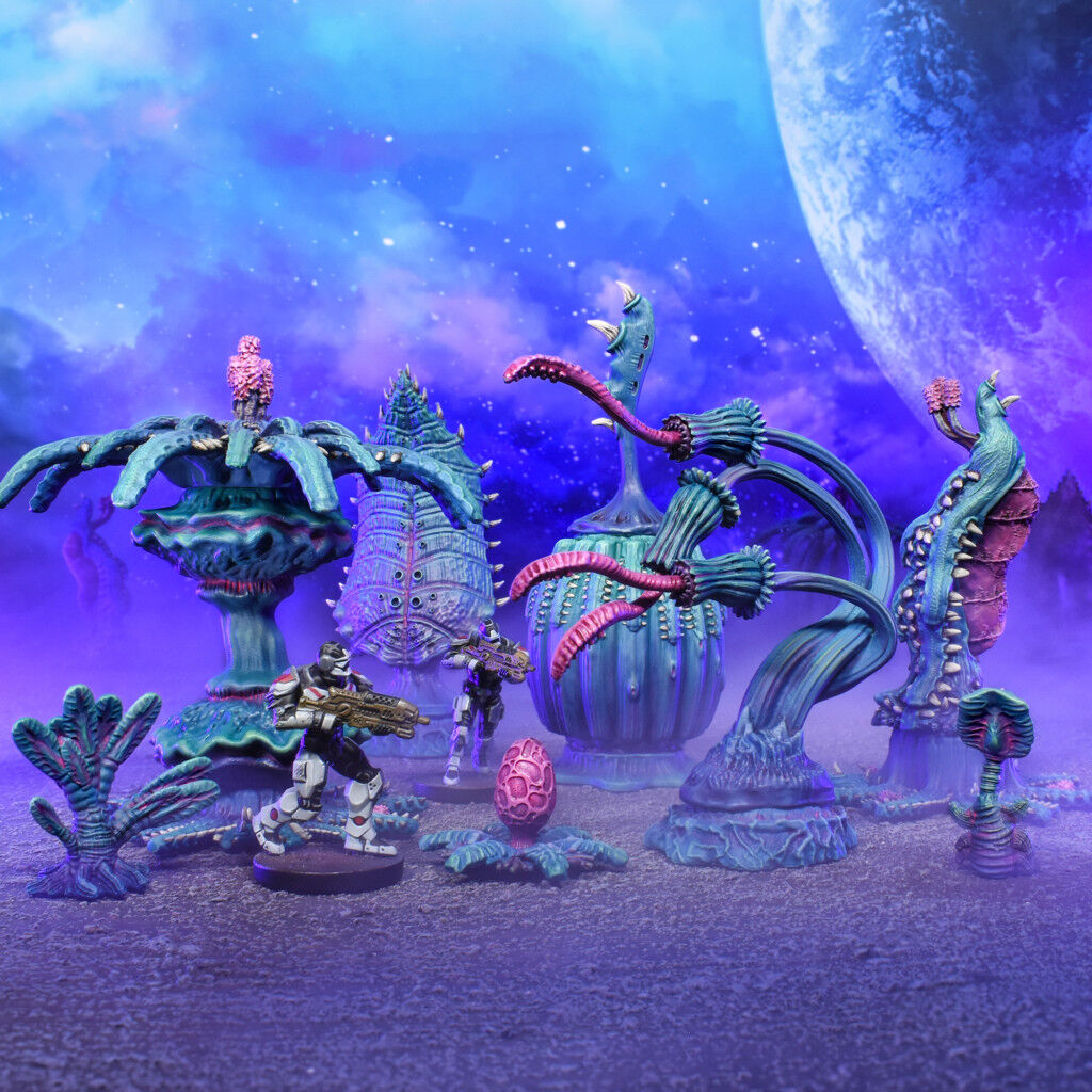 Terrain Crate: Sci-Fi Alien Jungle - Tabletop