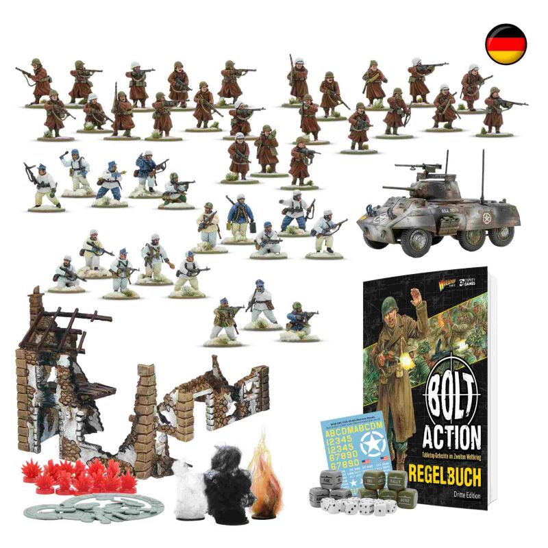 Bolt Action 3 Starter Set - Battle of Bulge (Deutsch)