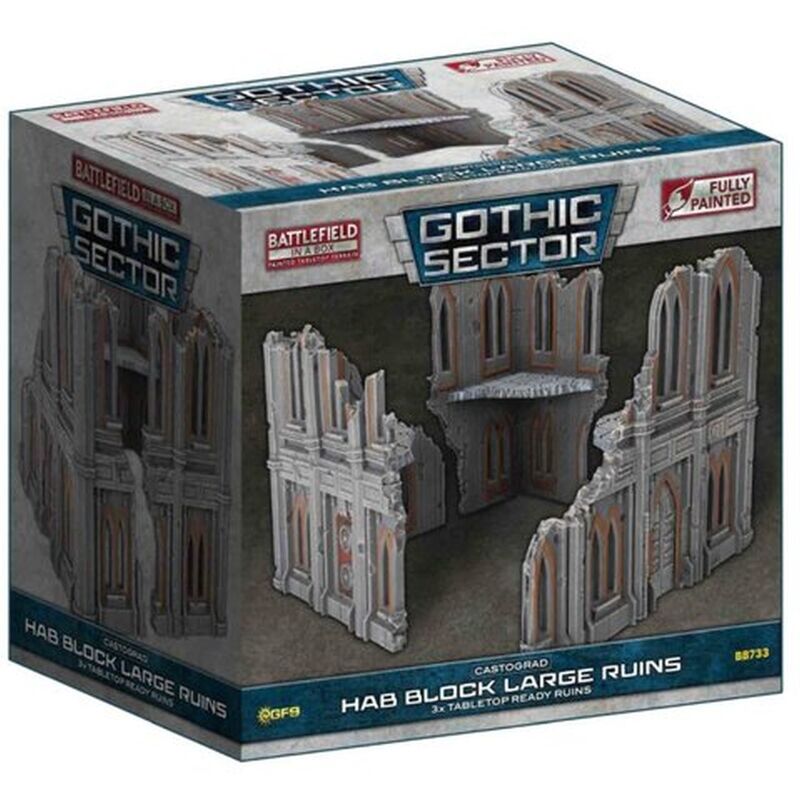 Gothic Sector: Castograd Hab Block Big Ruins kaufen